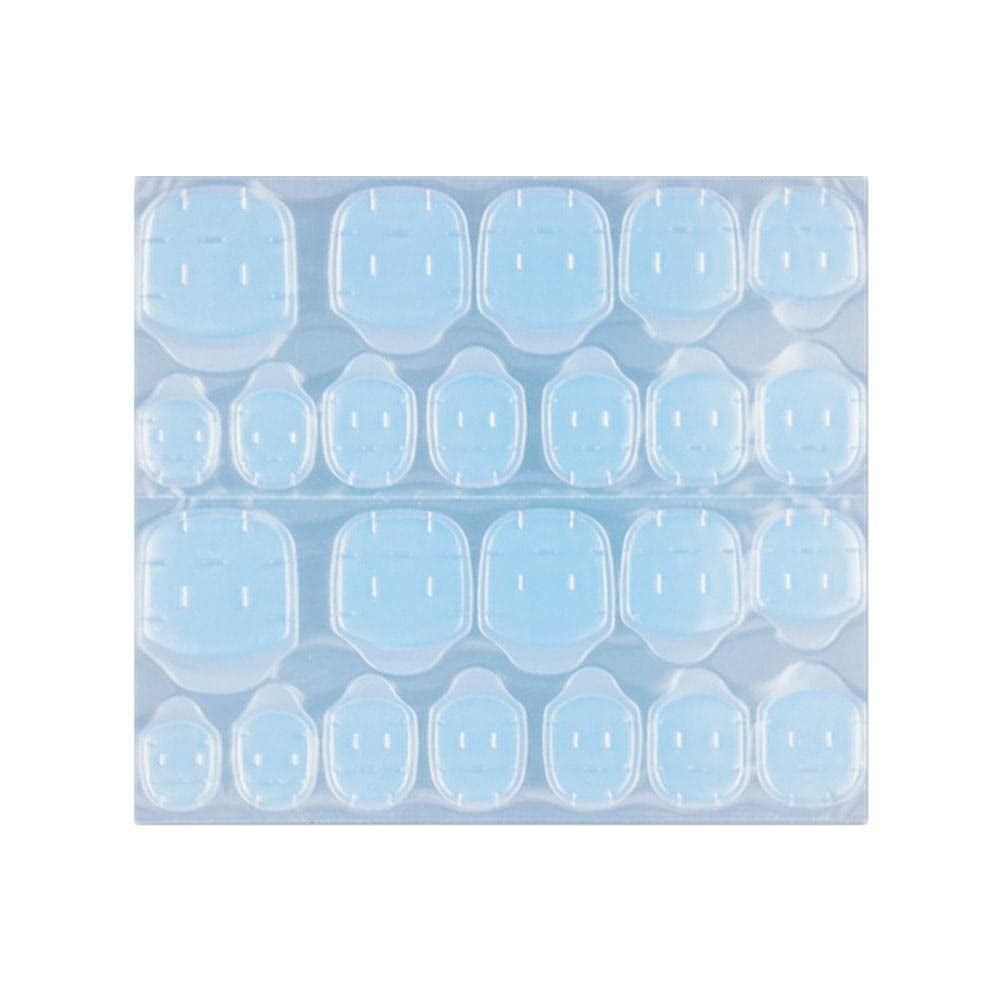 10 Sheets Nail Glue Stickers Double Side for Press on Nails Stickers ...