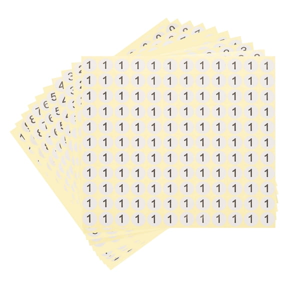 Number Stickers 1 10