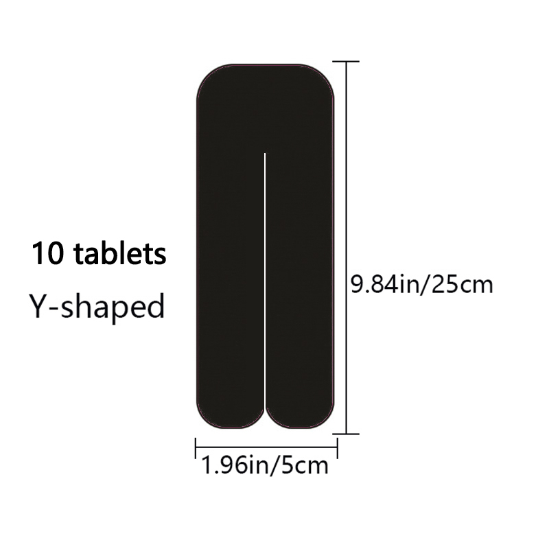 10 Sheets Of Sports Function Tape Muscle Bandage Elastic Tape Strain ...