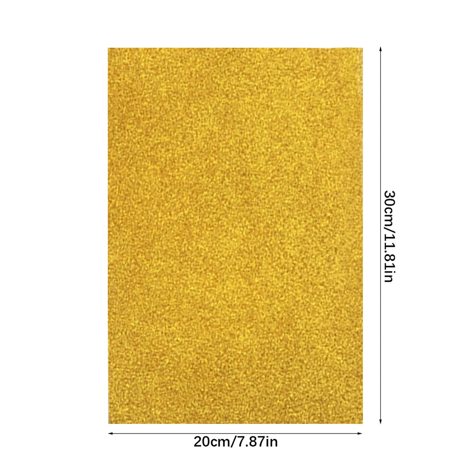 10 Sheets Of Paper 10 Pieces Of Glitter Foam Paper Eva Gold Onion ...