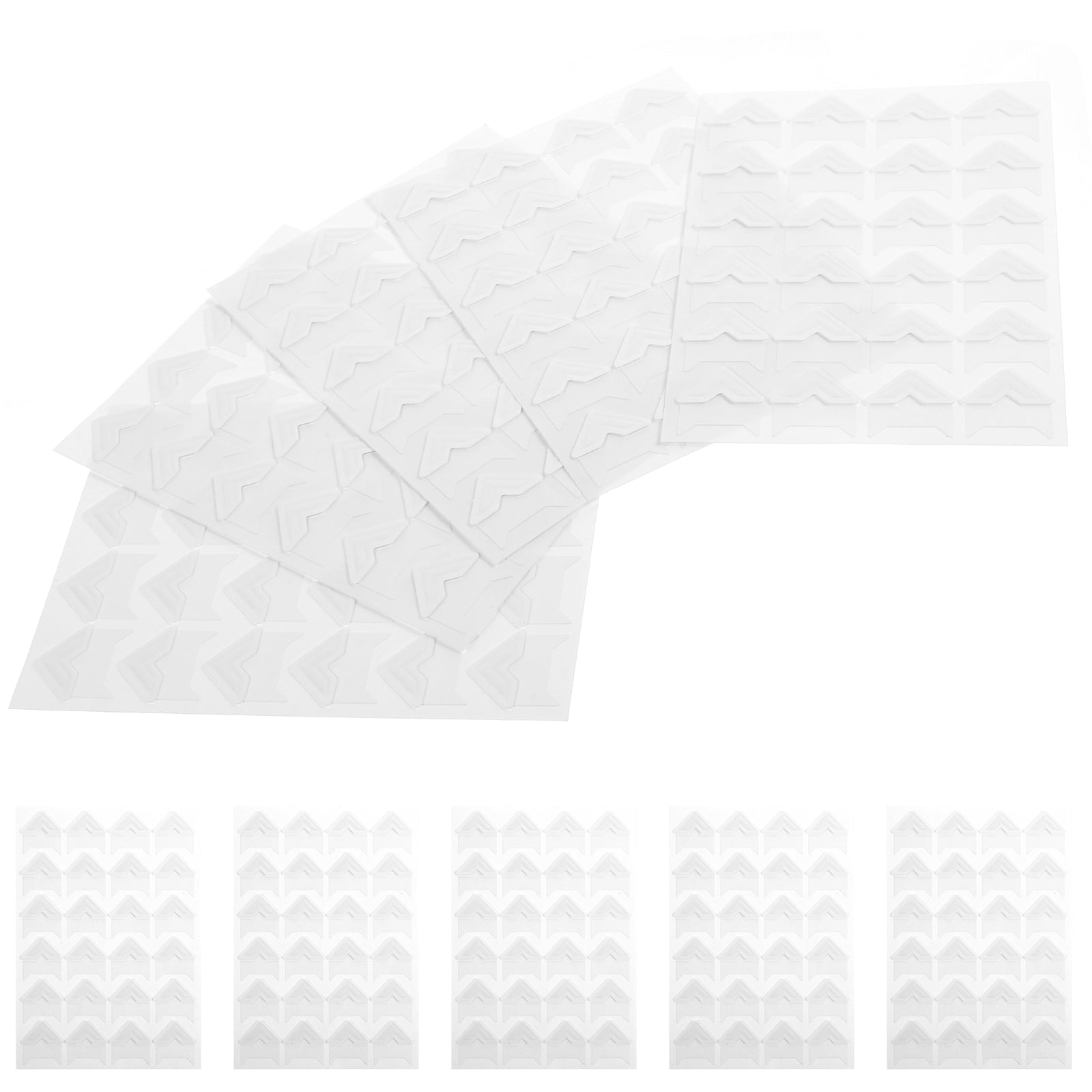10 Sheets Picture Corners Self Adhesive Stickers Photo Album White ...
