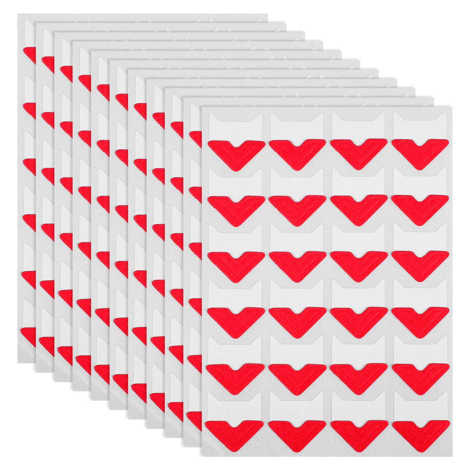 10 Sheets Picture Mounting Corners Album Corner Stickers 12.50X9.00X0 ...
