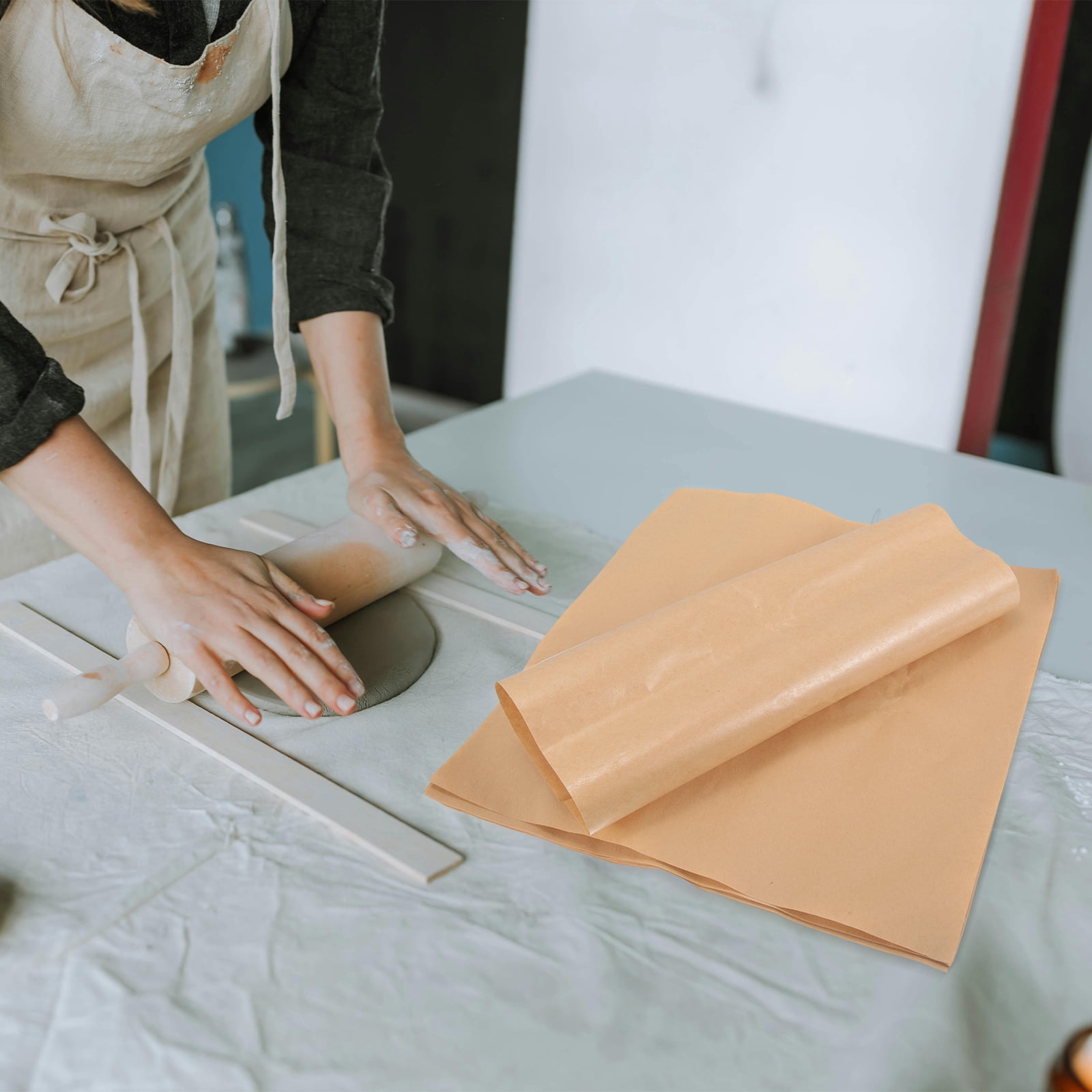 PENIKOKO Versatile Chocolate Pottery Paper Mat for Home Clay and ...