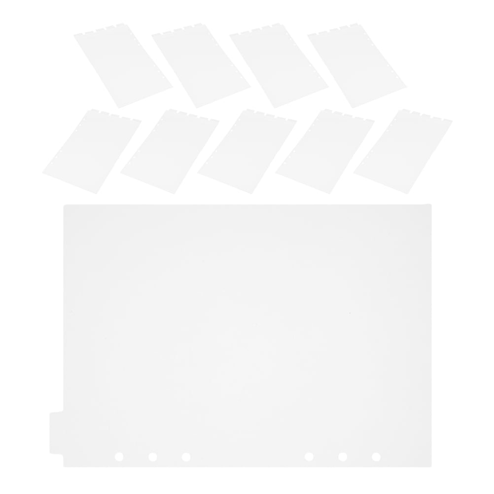 10 Sheets Removable Divider Baffle Labels The Notebook Classification ...