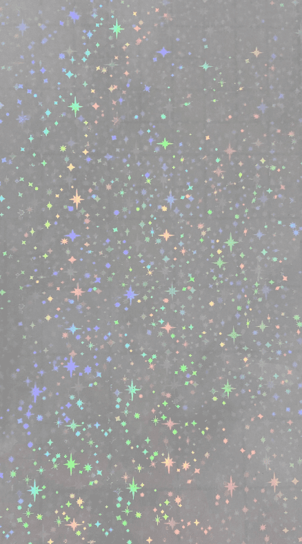 10 Sheets Self Adhesive Sparkle Stars Transparent Holographic Vinyl ...