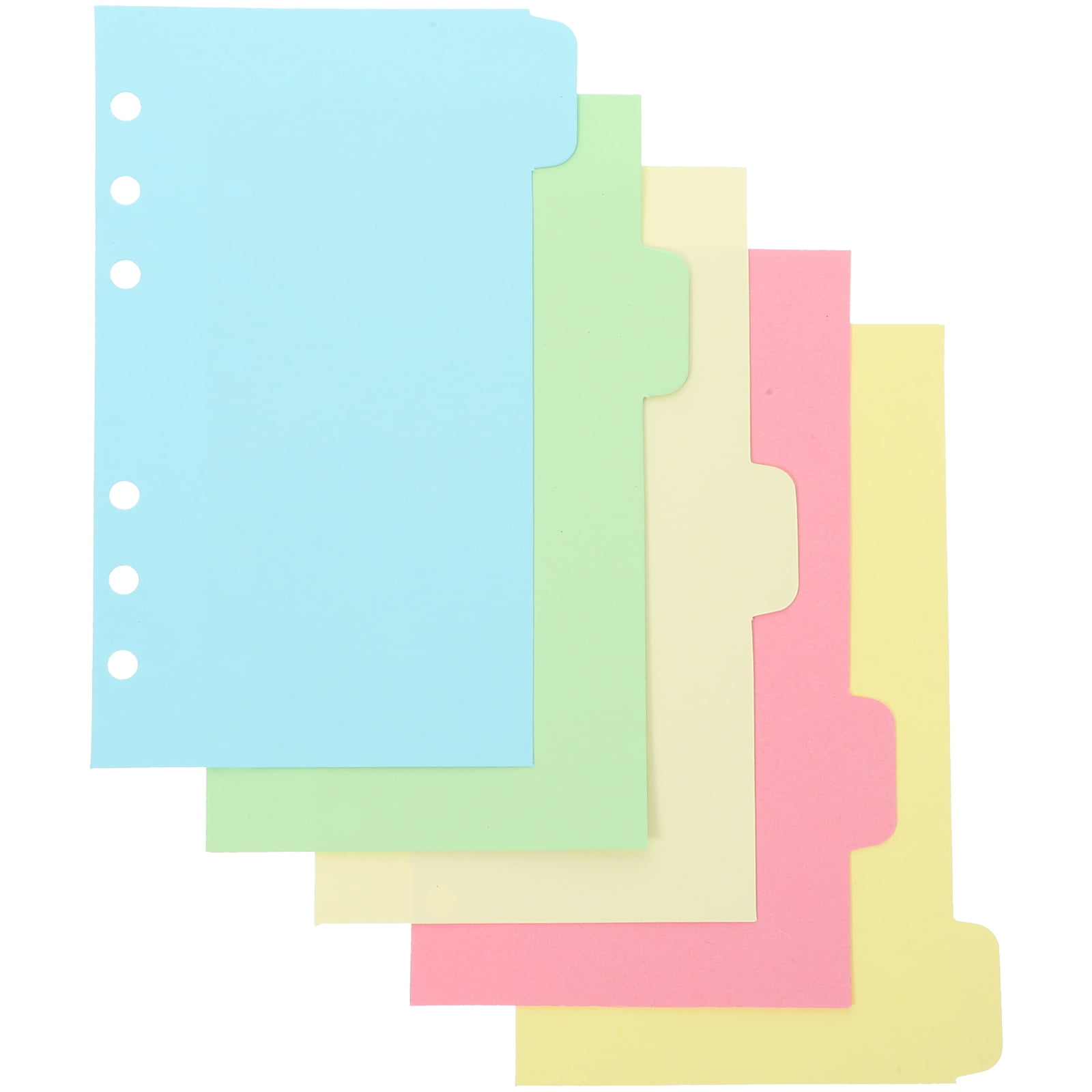 Nestingho Glazed Printing Paper Binder Dividers 10Set For Files Home ...