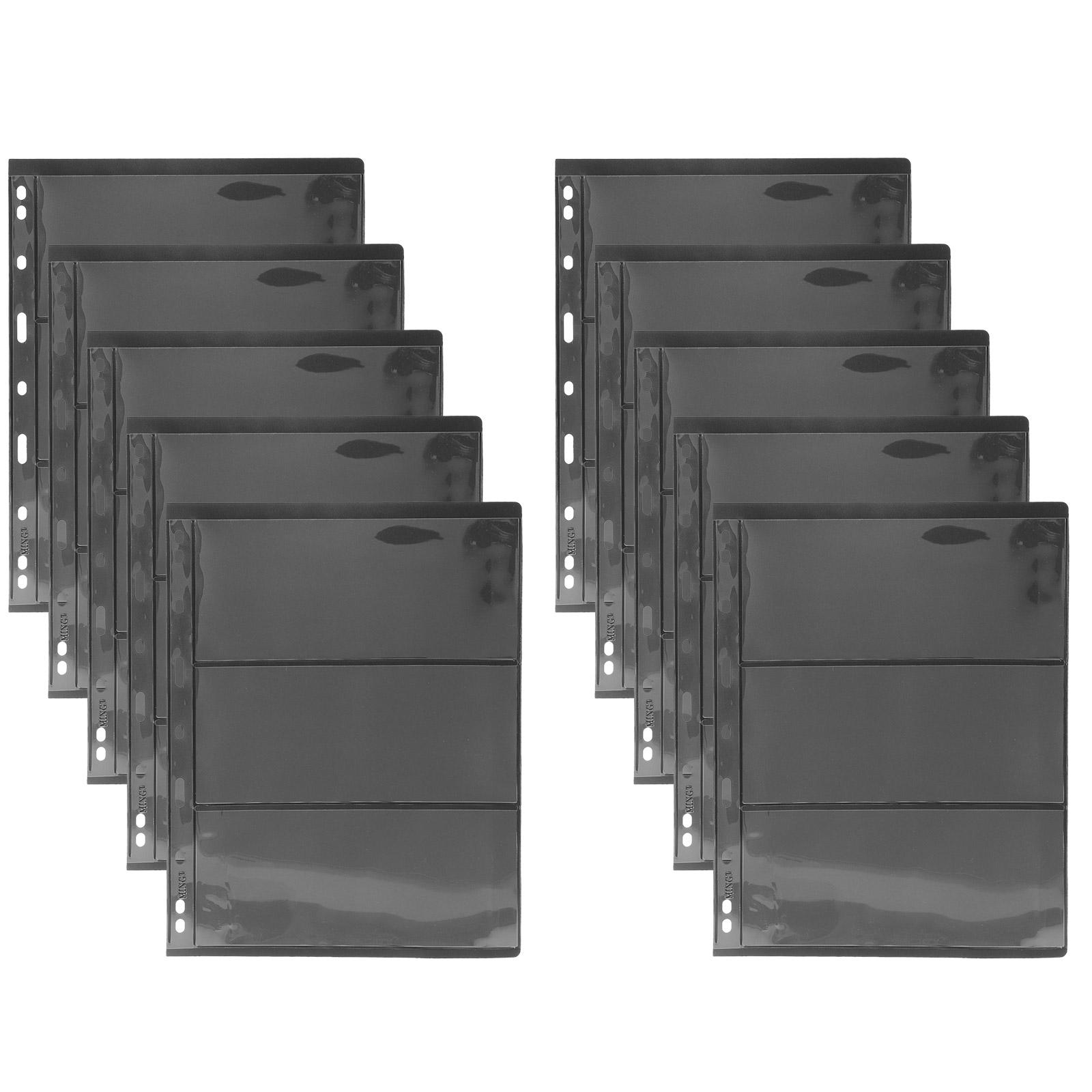 10 Sheets Stamp Album Albums for Collectors PVC Holders Book - Walmart.com