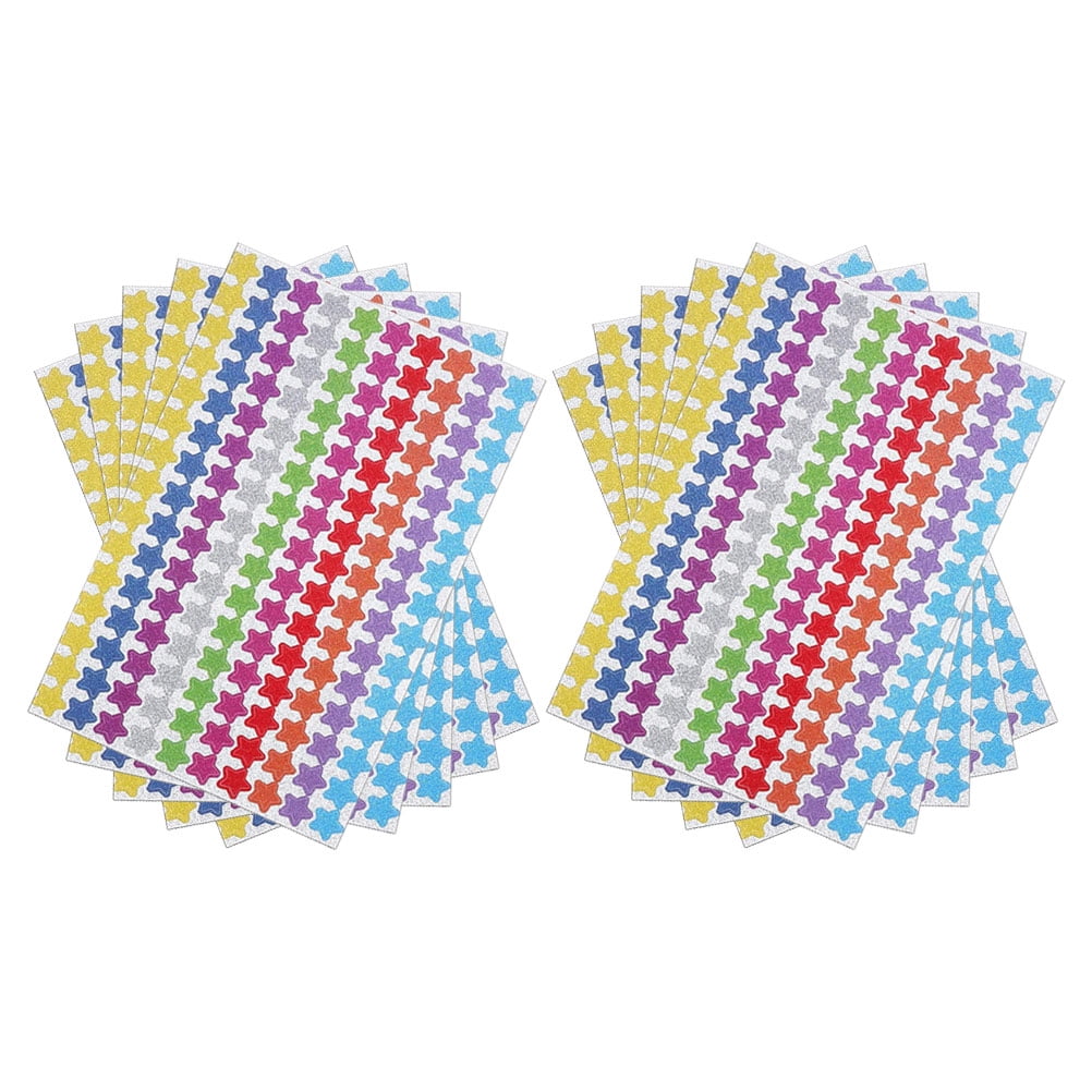 10 Sheets Stars Stickers Reward for Kids Classroom Students Child ...