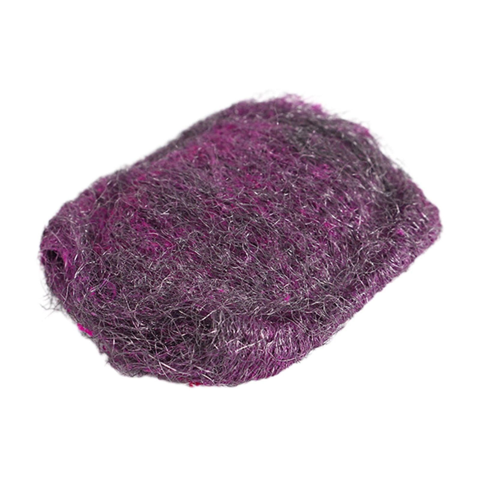 10 Sheets Steel Wool Cleaning Pads for Kitchen, Metal Scrubbing Pads ...