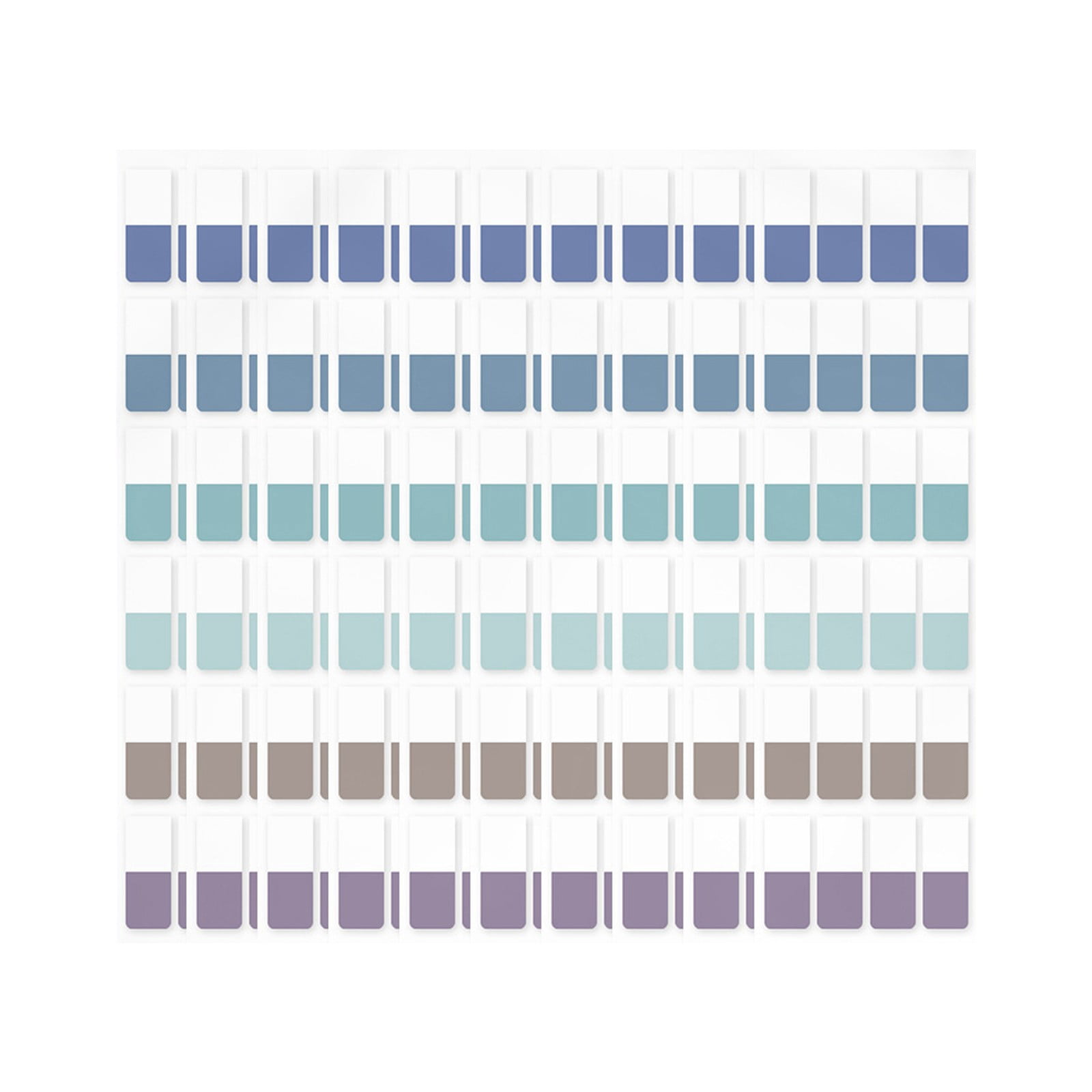 10 Sheets Sticky Index Tabs,Colored Book Sticky Tabs for Notebooks ...