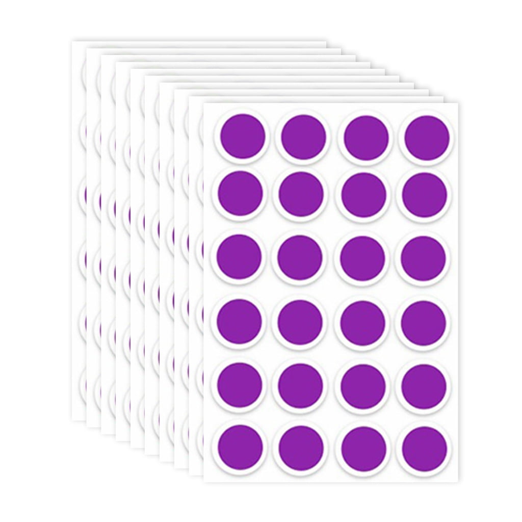 10 Sheets Ultraviolets Sticker Detection Sticker Sunscreen Reminder ...