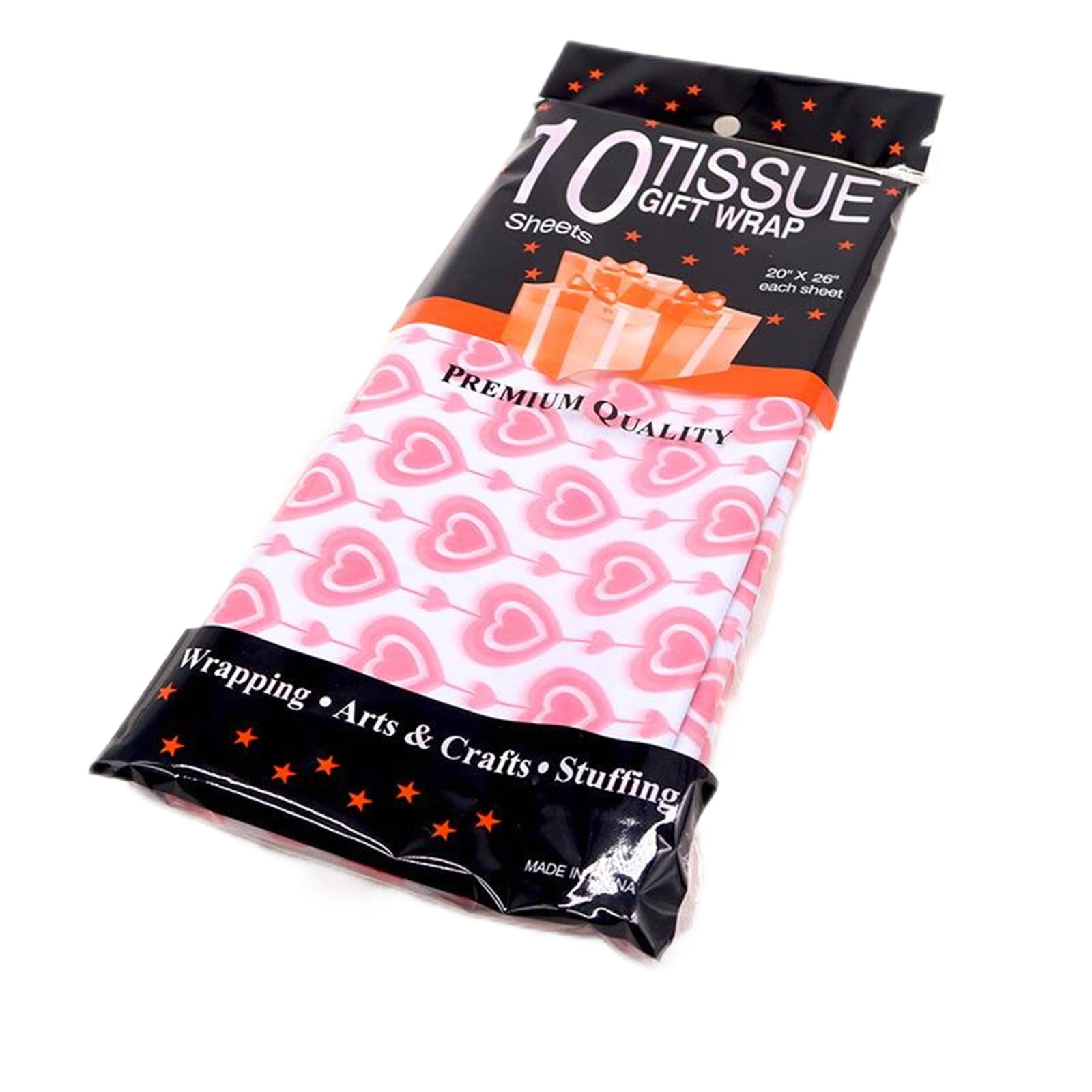 10 Sheets Valentine's Day Glitter Sequins Tissue Paper, 20" 20" X Copy ...