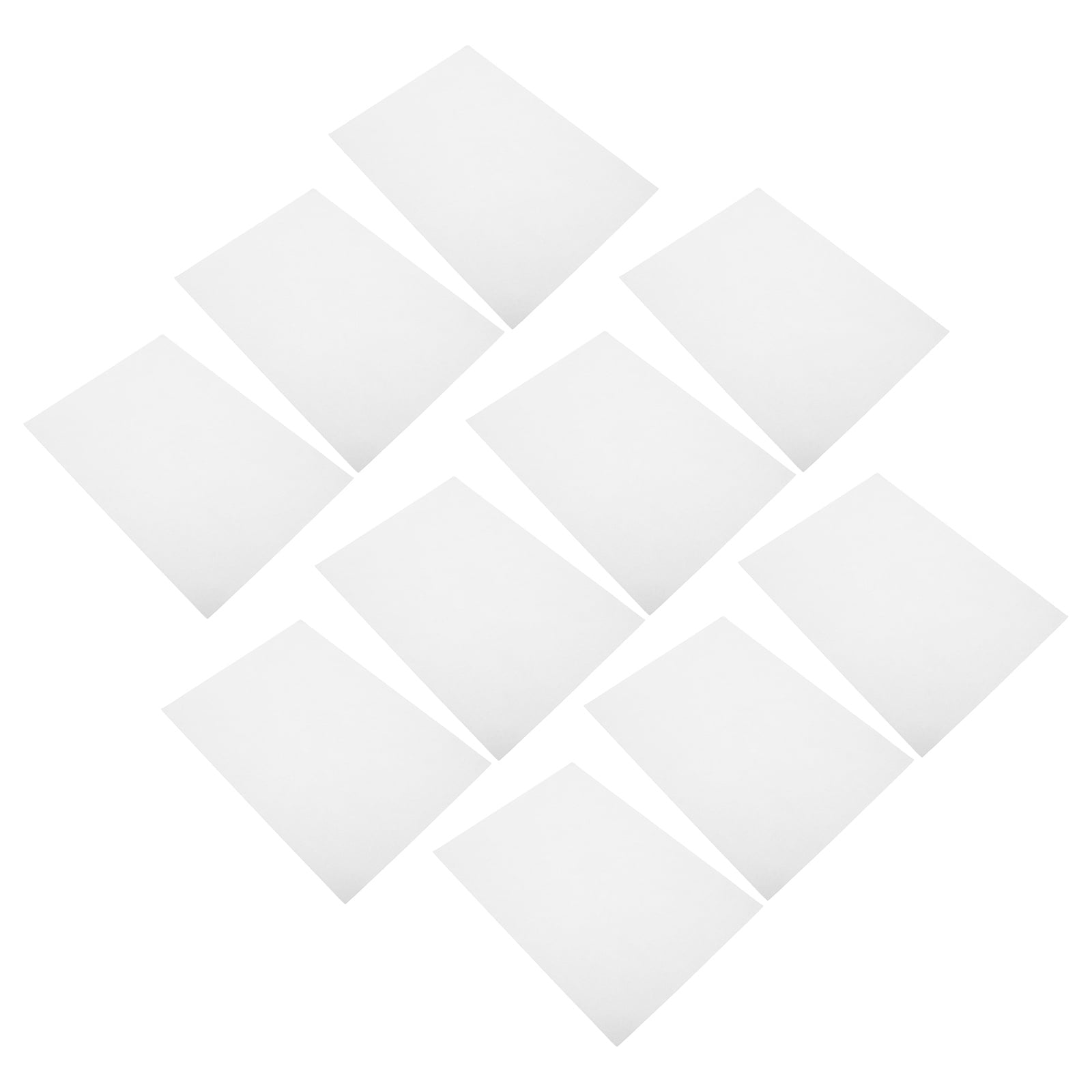 10 Sheets Water Soluble Sewing Stabilizer Embroidery Patterns Stick And ...