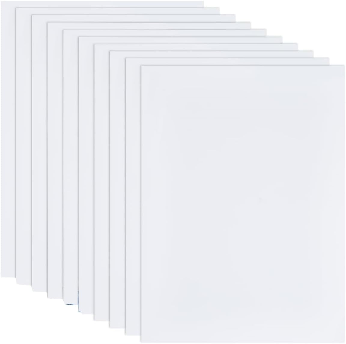 10 Sheets White Fursuit Eyes DIY Plastic Sheet 0.5mm Thick Waterproof ...