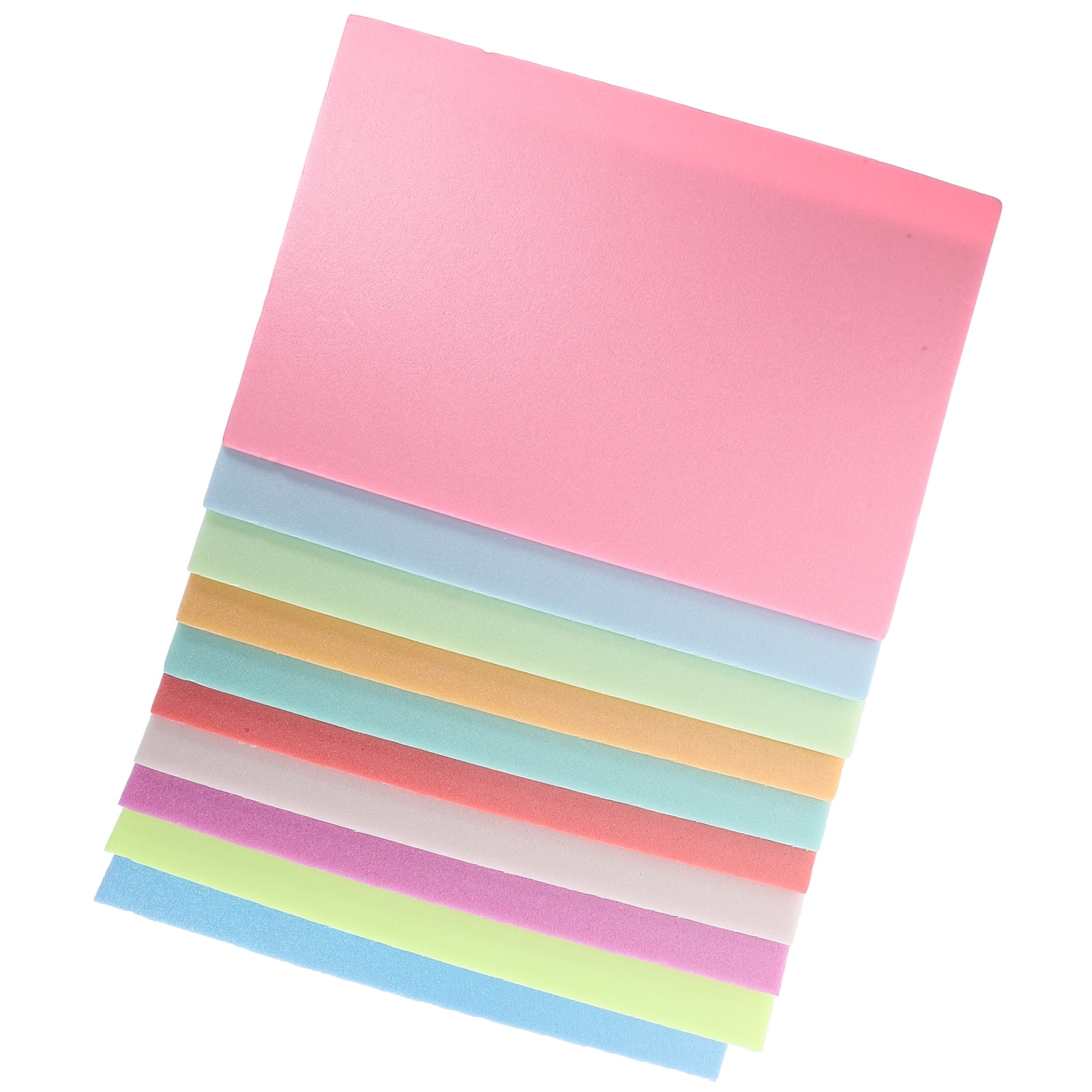 10 Sheets of Handicraft Foam Papers Children Printmaking Sheets Kids ...