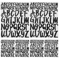 Extra Large Alphabet Stickers