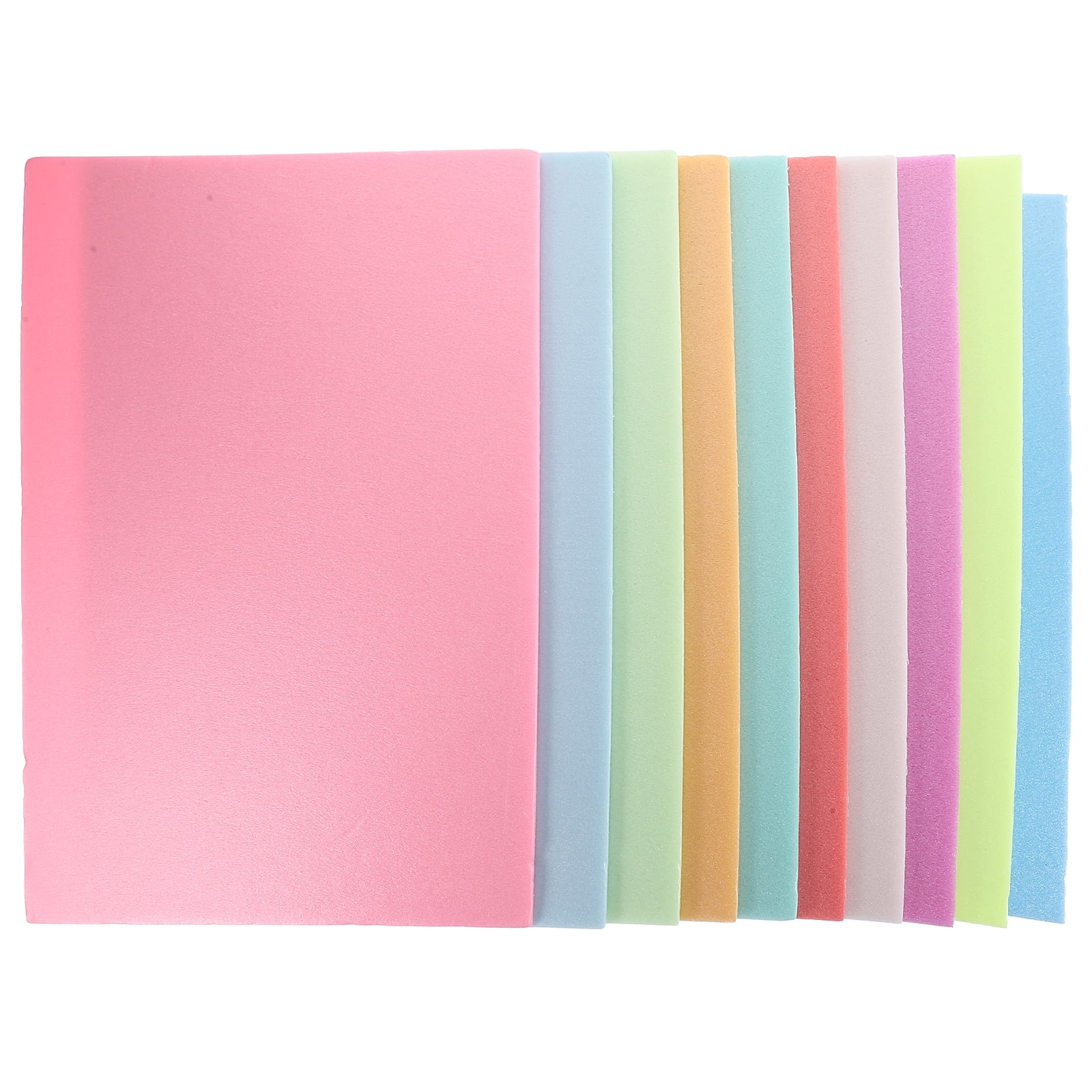 10 Sheets of Multi-use Foam Papers Handicraft Foam Sheets Kids ...