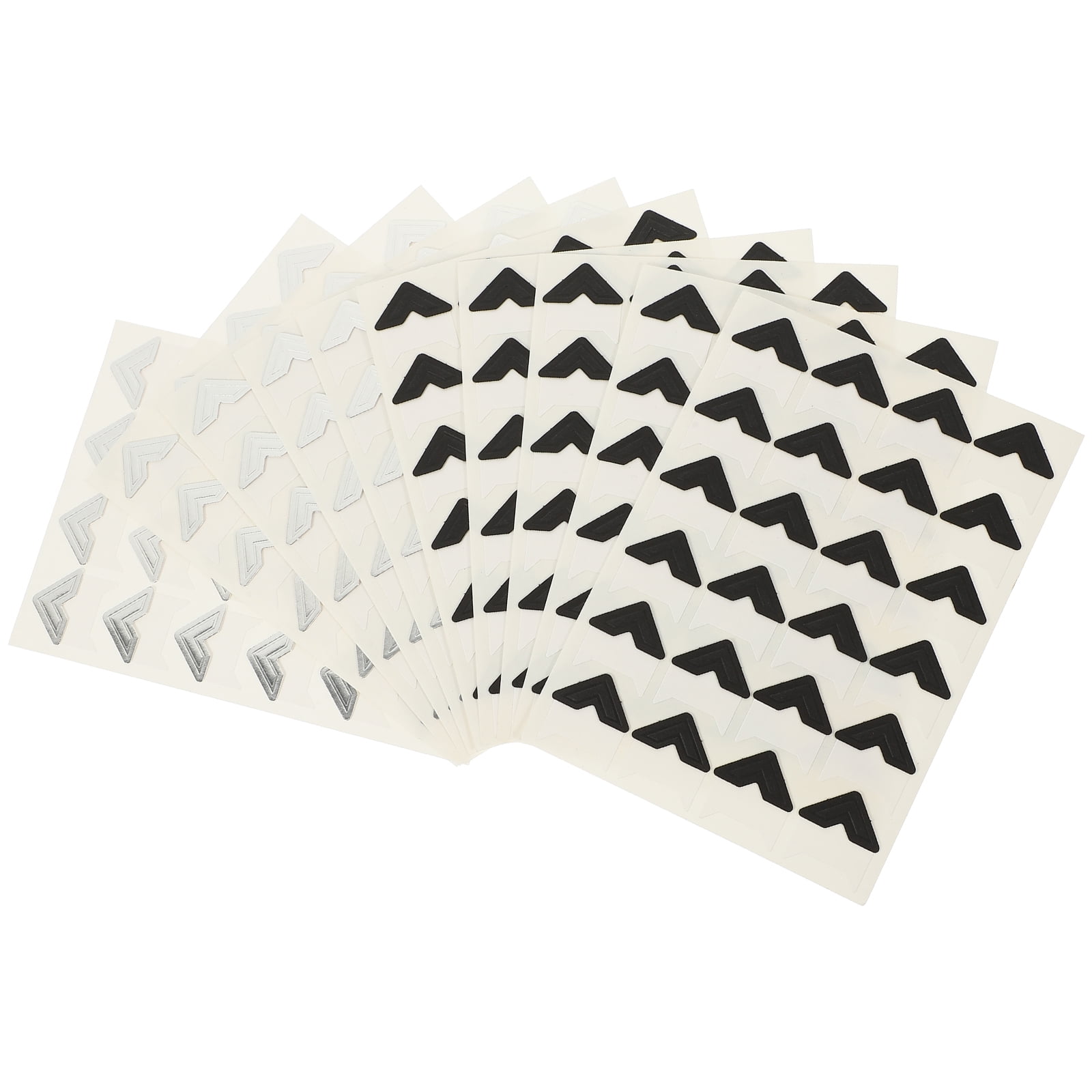 Raindrops Self Adhesive Assorted Color Paper Photo Corners for Crafting ...