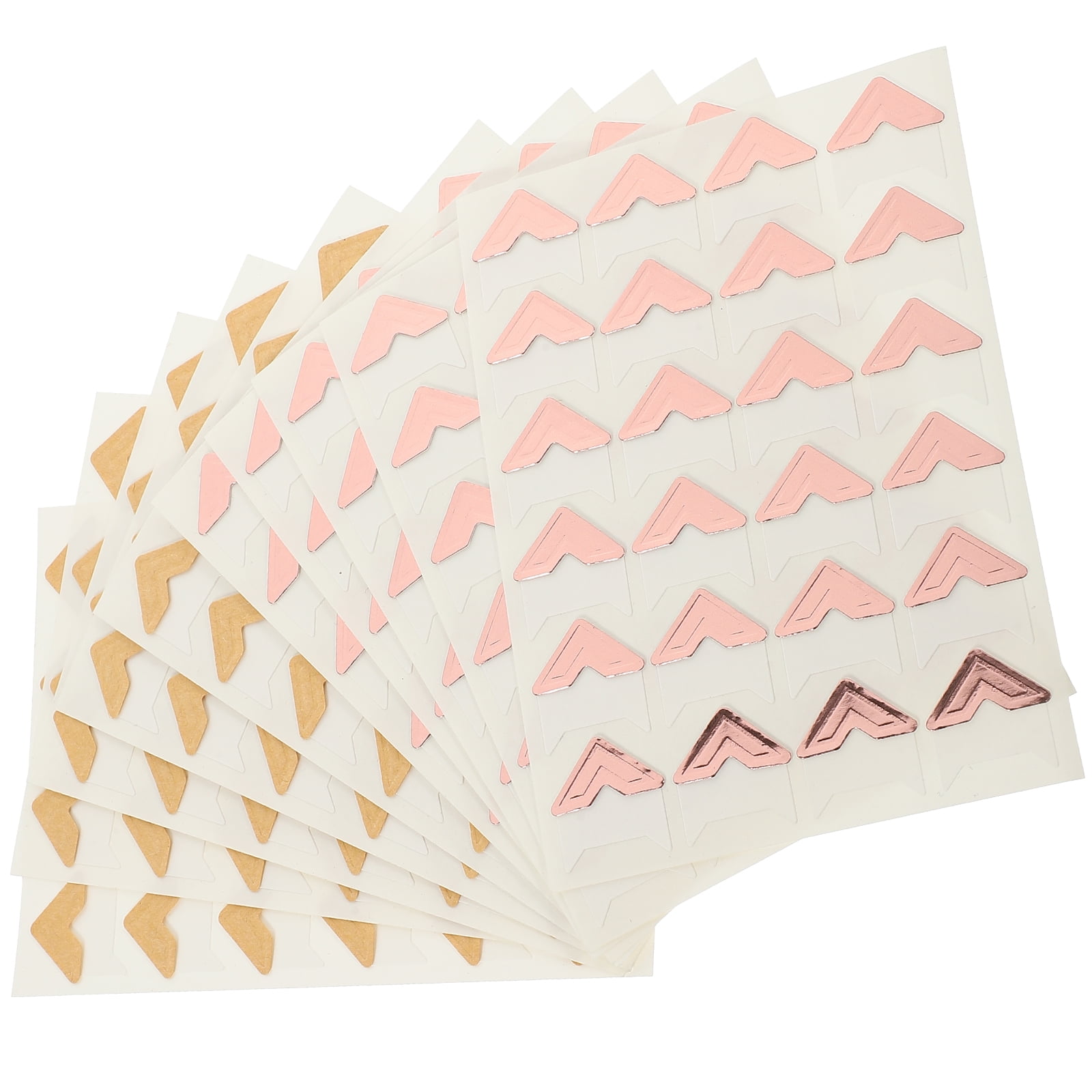 Raindrops Assorted Color Photograph Corners Album for Scrapbooking ...