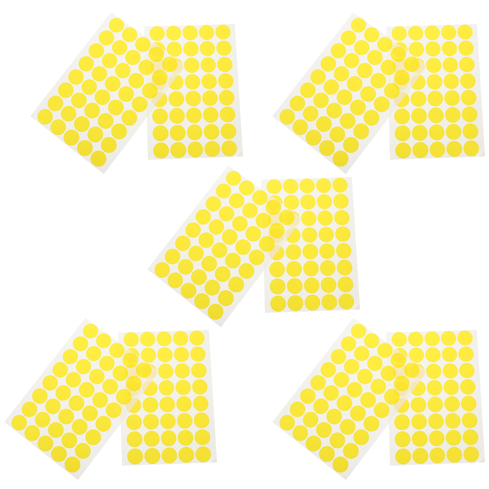 10 Sheets of Price Tags Stickers Round Label Dot Stickers Envelopes ...