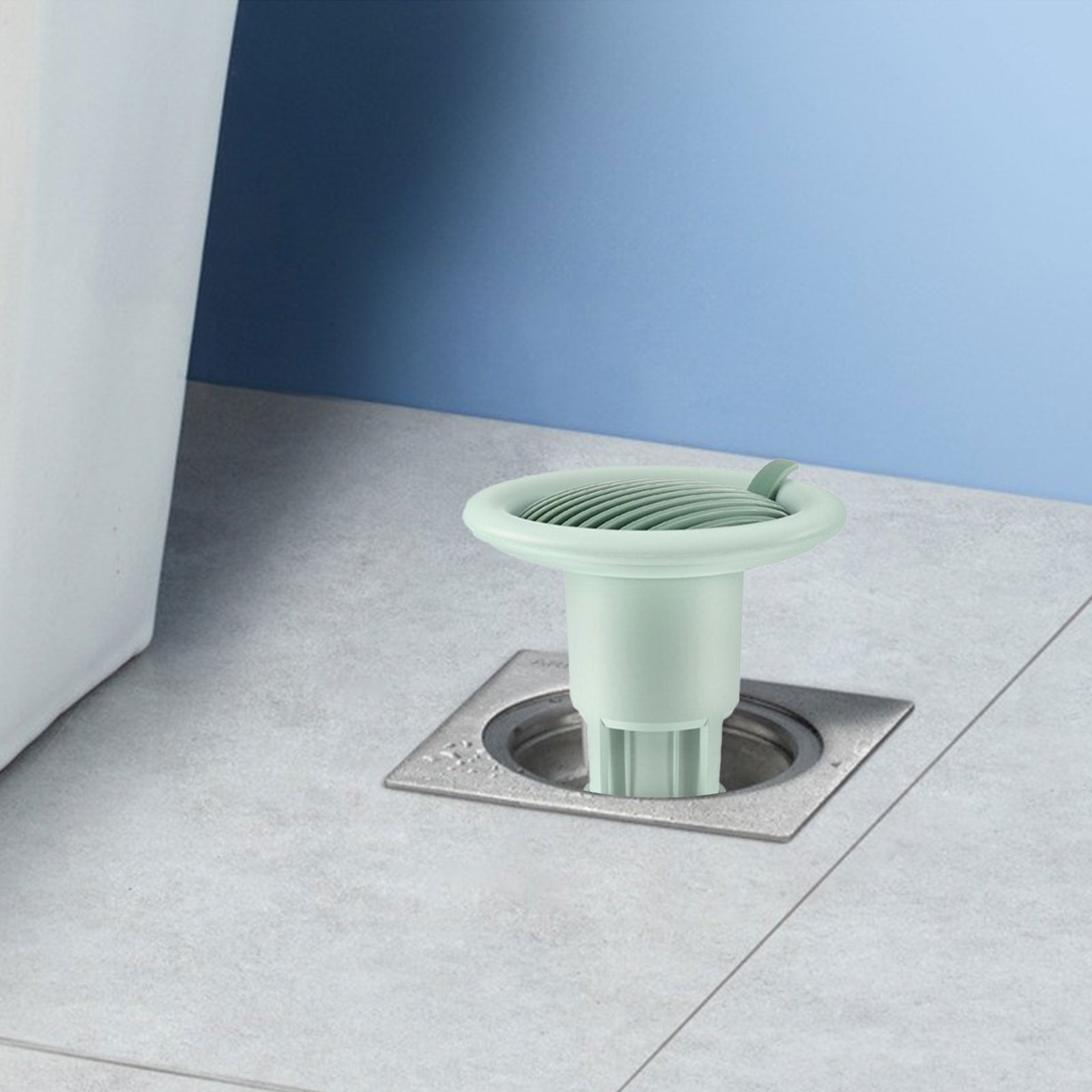 Under 10, Shower Floor Drain Backflow Preventer, Anti-Odor Plug ...