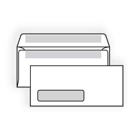 #10 Window Envelopes in #10 Envelopes - Walmart.com