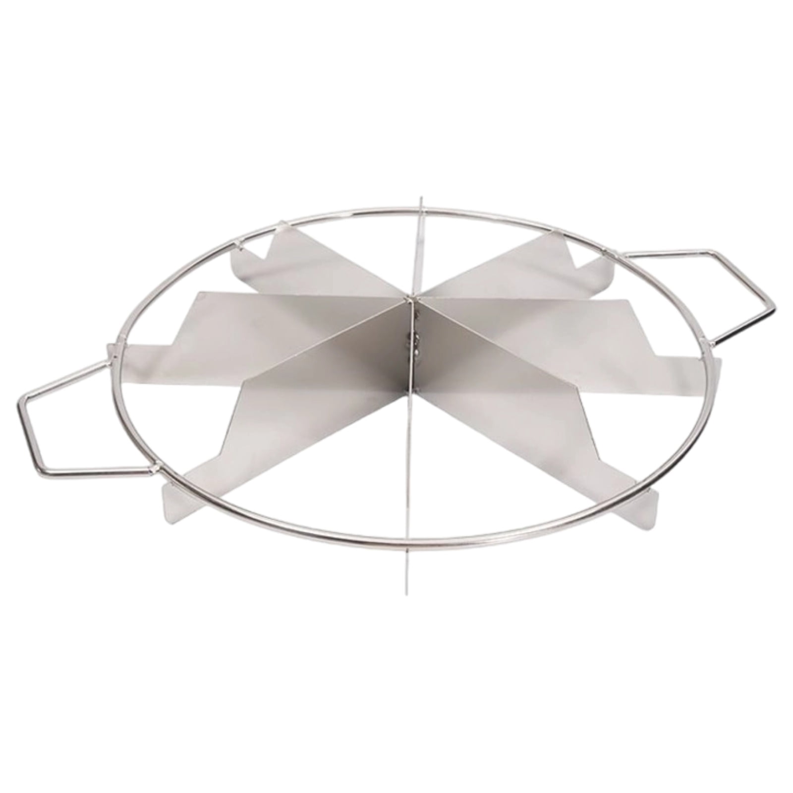 10-Slice Stainless Steel Pie Cutter, Cake Slicer Divider, Even Portion ...