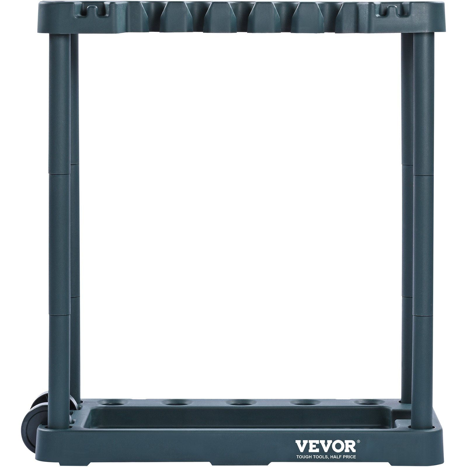 10-Slot Garden Tool Organizer Stand, Heavy Duty Yard Tool Rack for ...