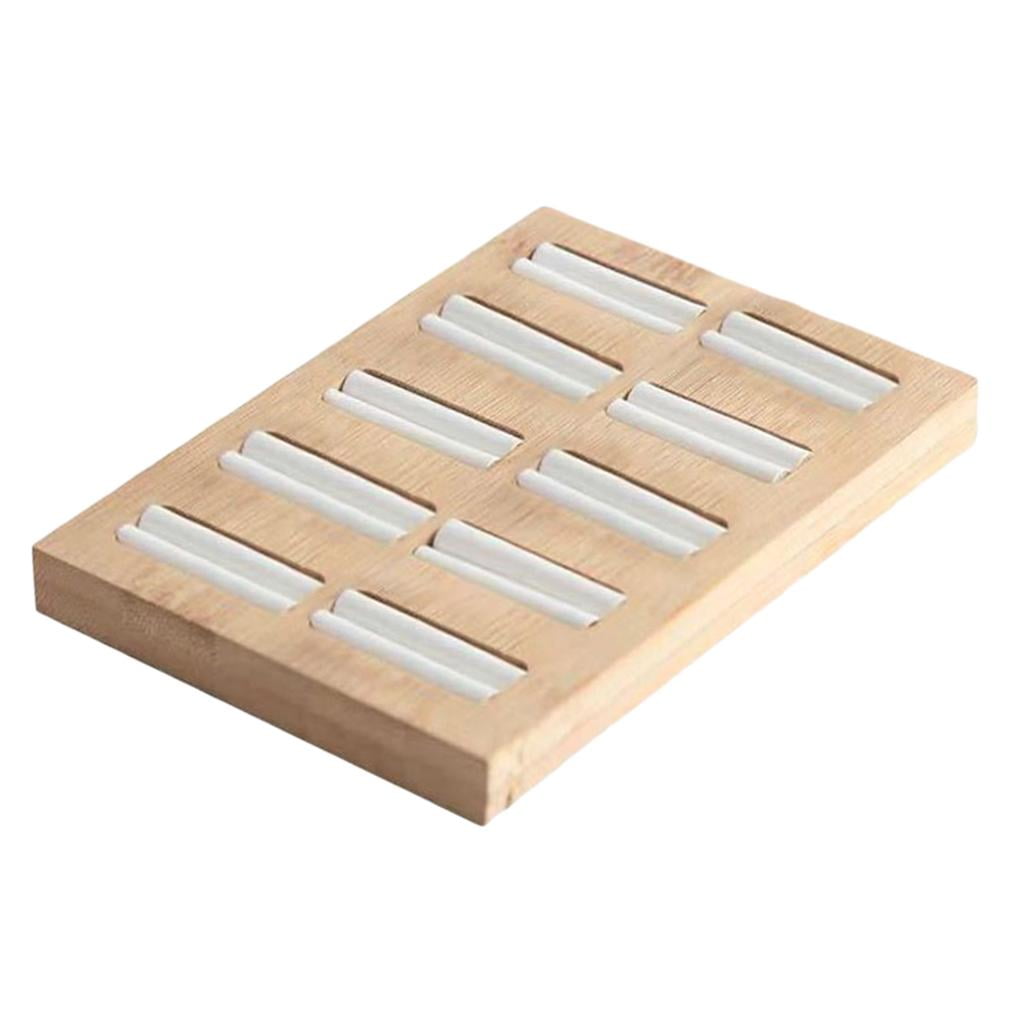 10-Slot Jewelry Ear Studs Display Tray Storage Box Case s Holder ...