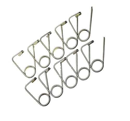 10 Small 10 Large Reusable Cotter Pins Bolt Wheel Hub Clips Go Kart ...