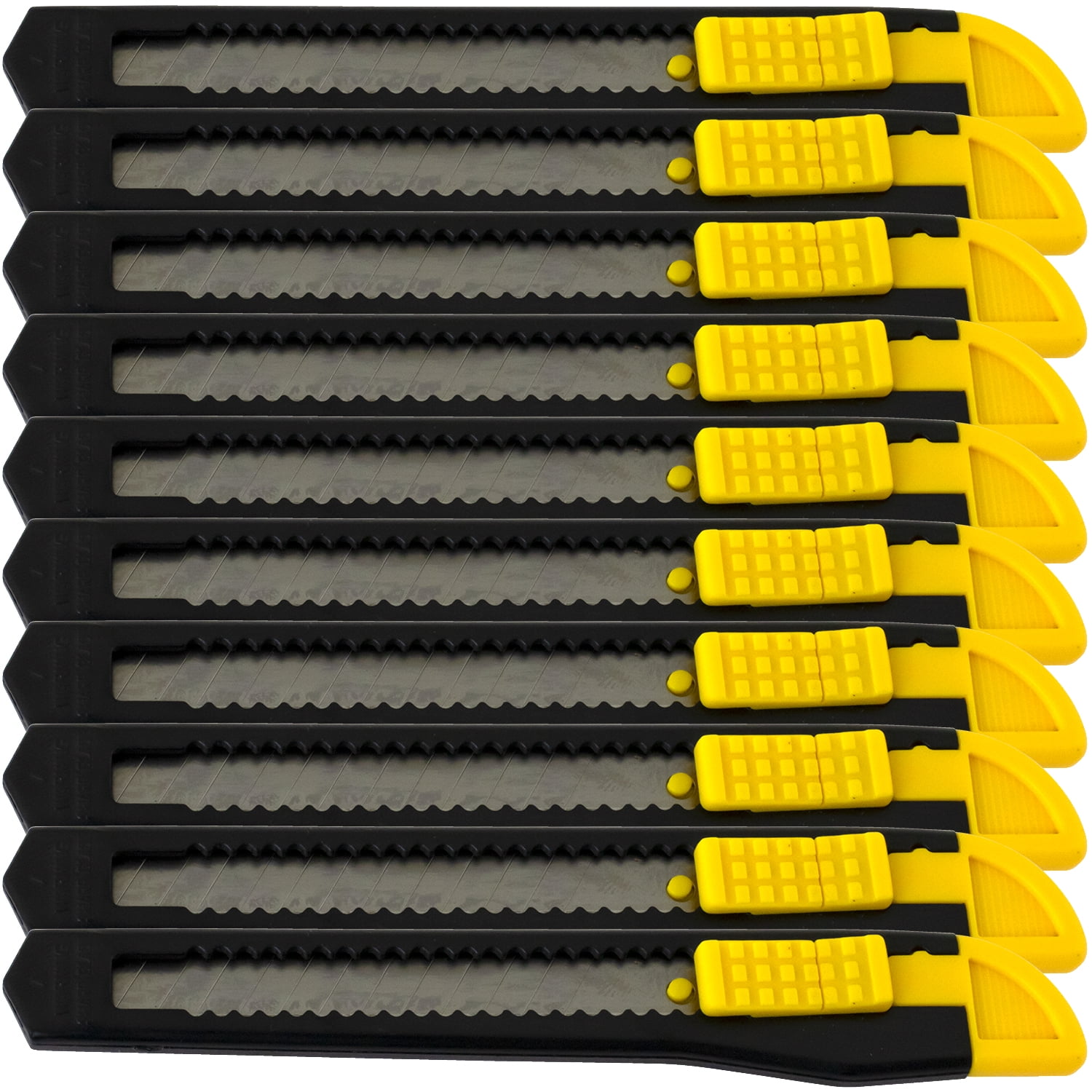 10 Small Safety Box Cutter Utility Knife Retractable Snap off Blade ...