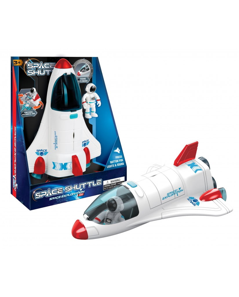 10" Space Shuttle Space Exploration Series Toy Lights & Sounds Kids ...