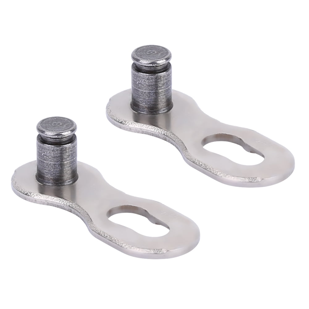 10-Speed Bike Chain Link Connector, Mountain Bike Joints, 1 Pair Silver Chain Link Connectors ...
