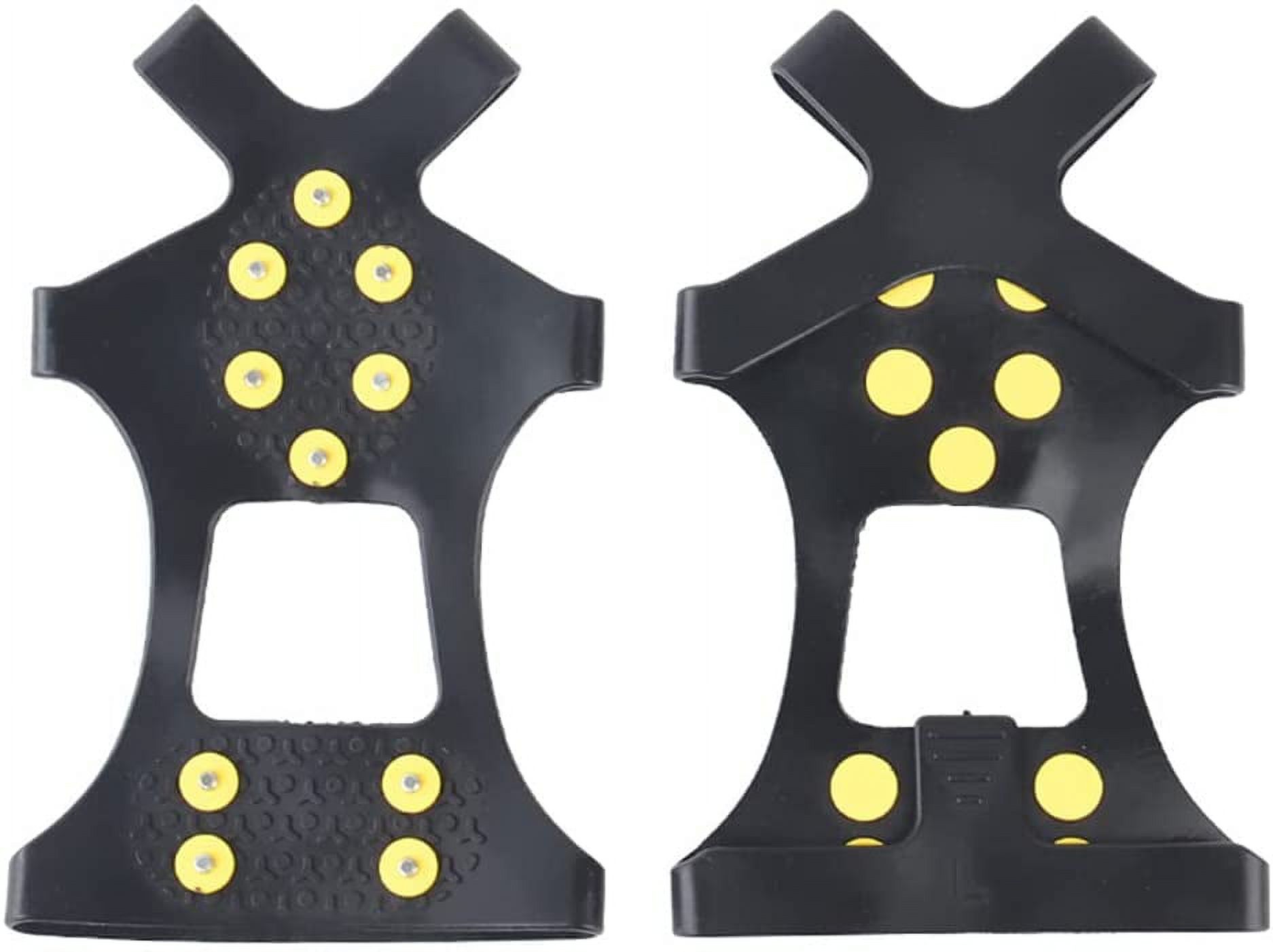 10 Spikes Non-Slip Shoe Cover, Simple Snow and Ice Mud Road Crampons ...