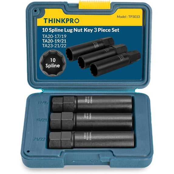 10-Spline Lug Nut Key, Compatible with Bimecc 10-Spline Lug Nuts and ...