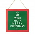 10"Sq Mdf We Wish You A Merry Christmas - Walmart.com