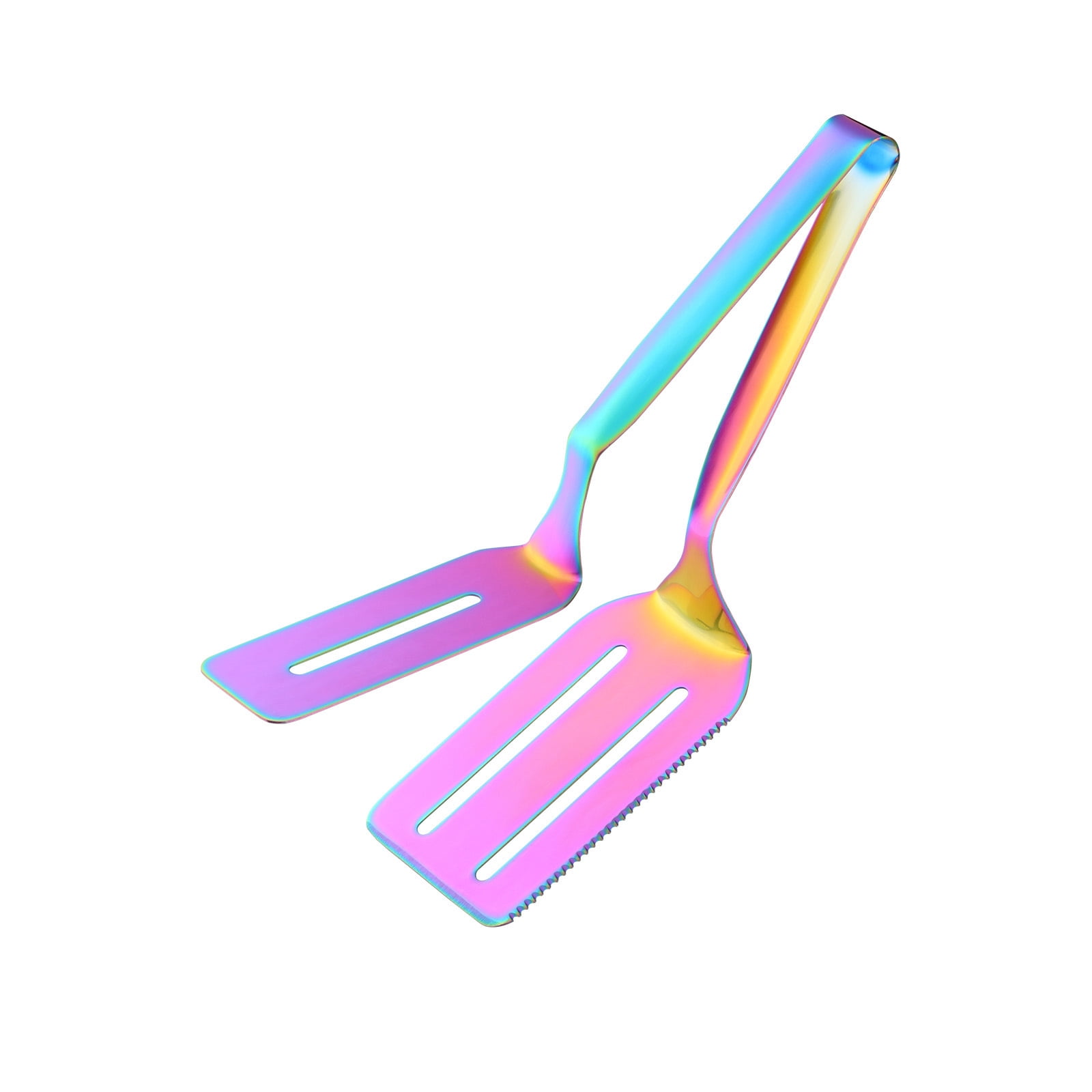 10” Stainless Steel Grill Clamp Spatula,2026 Upgraded Multi-Functional ...