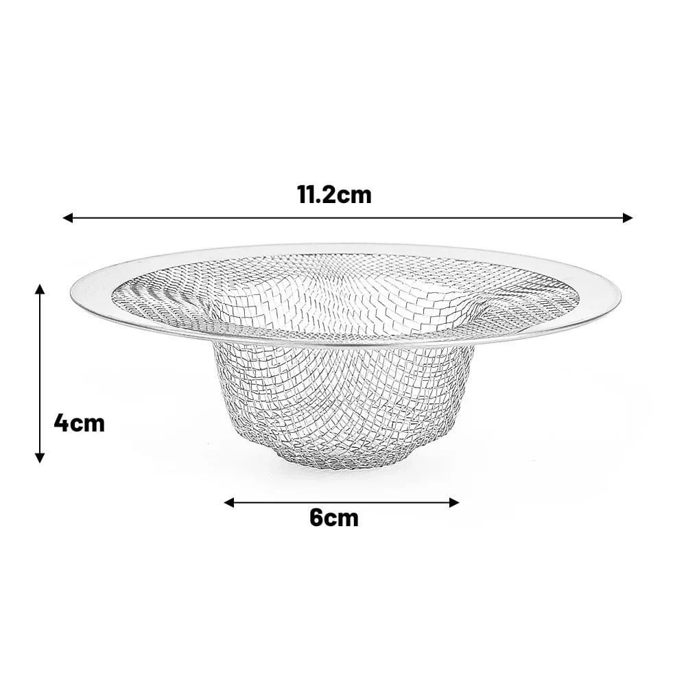 10 Stainless Steel Sink Filter Kitchen Bathroom Floor Drain Mesh ...