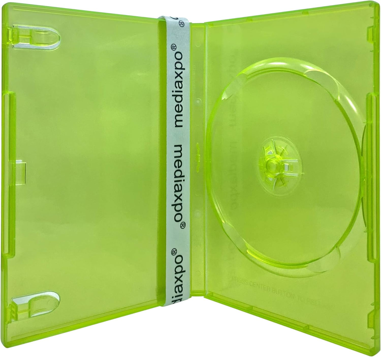 10 Standard Clear Green Color Single DVD Cases - Walmart.com
