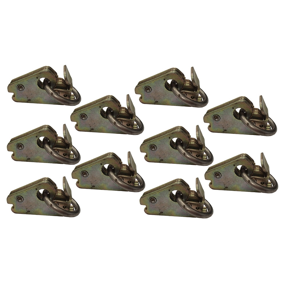 (10) Steel E-Track O Ring Tie-Down Anchors for E-Track System Secure ...