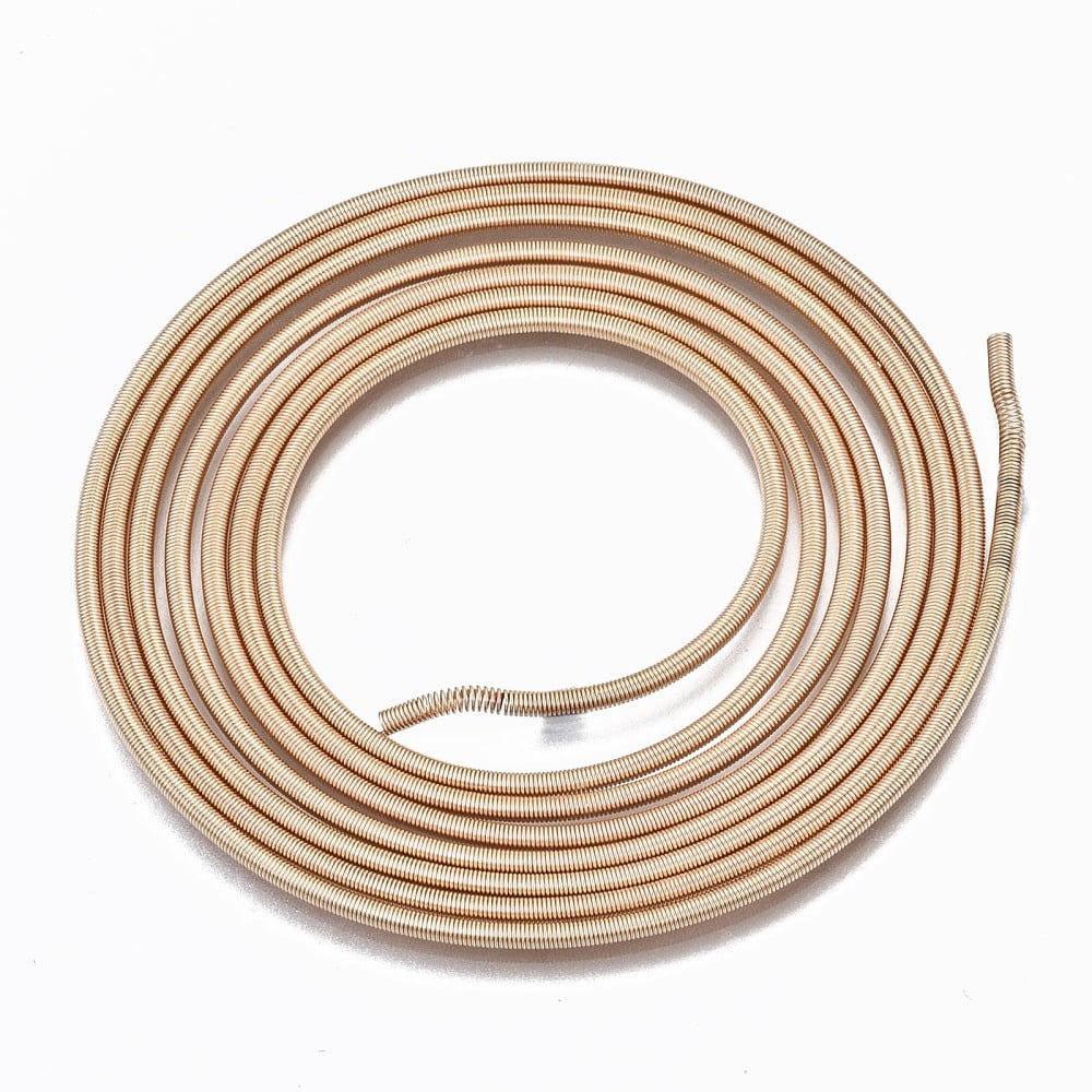 10 Strand Steel French Bullion Wire Gimp Wire for Jewelry Making Long ...
