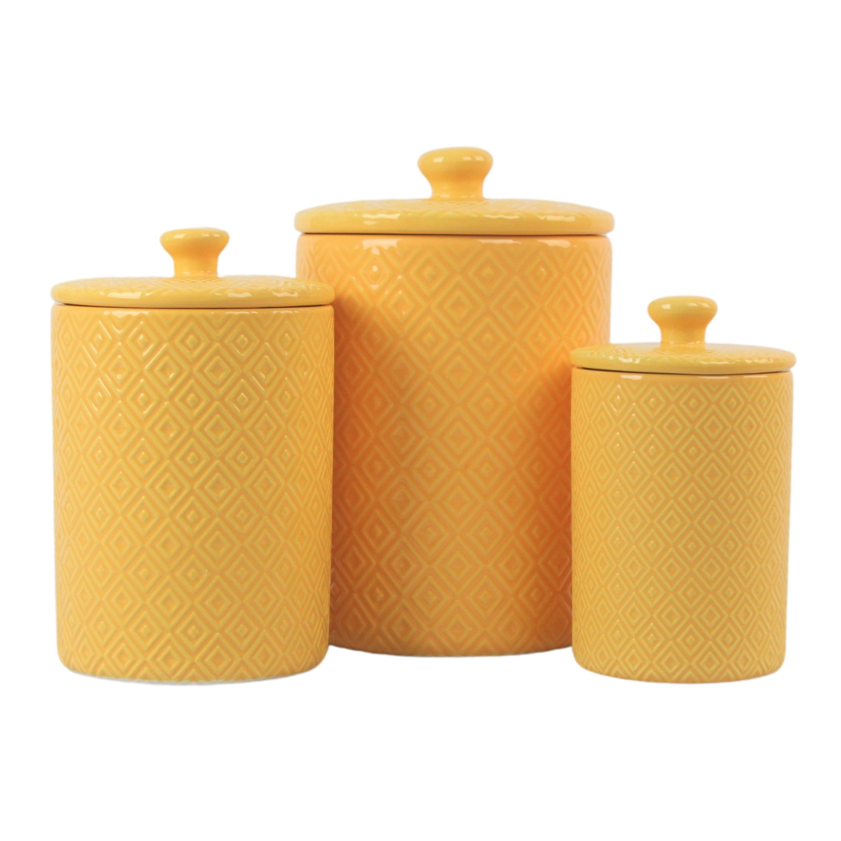 3 Piece Canister Set