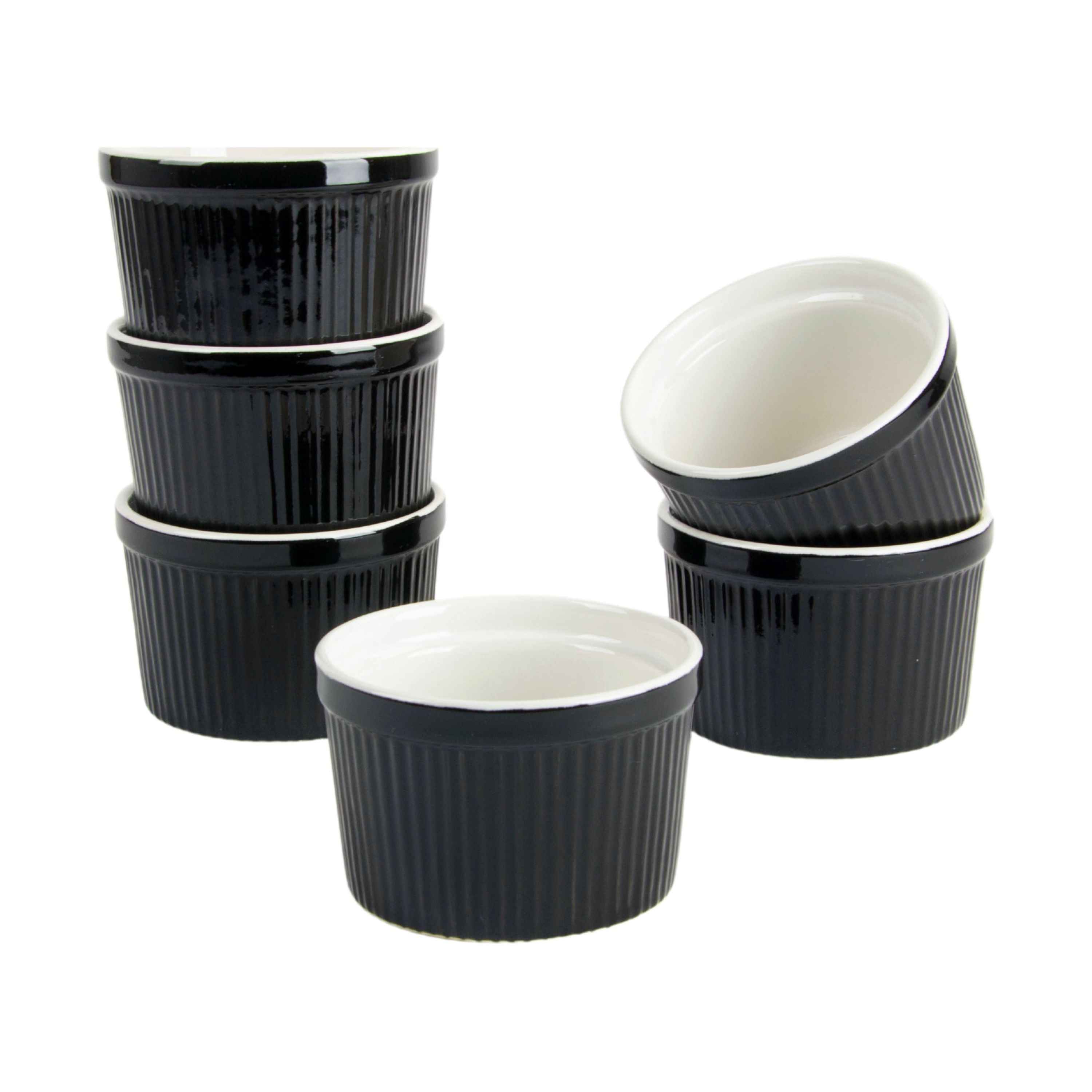 10 Strawberry Street Roma 10 oz Round Ramekin, Set of 6 - Walmart.com