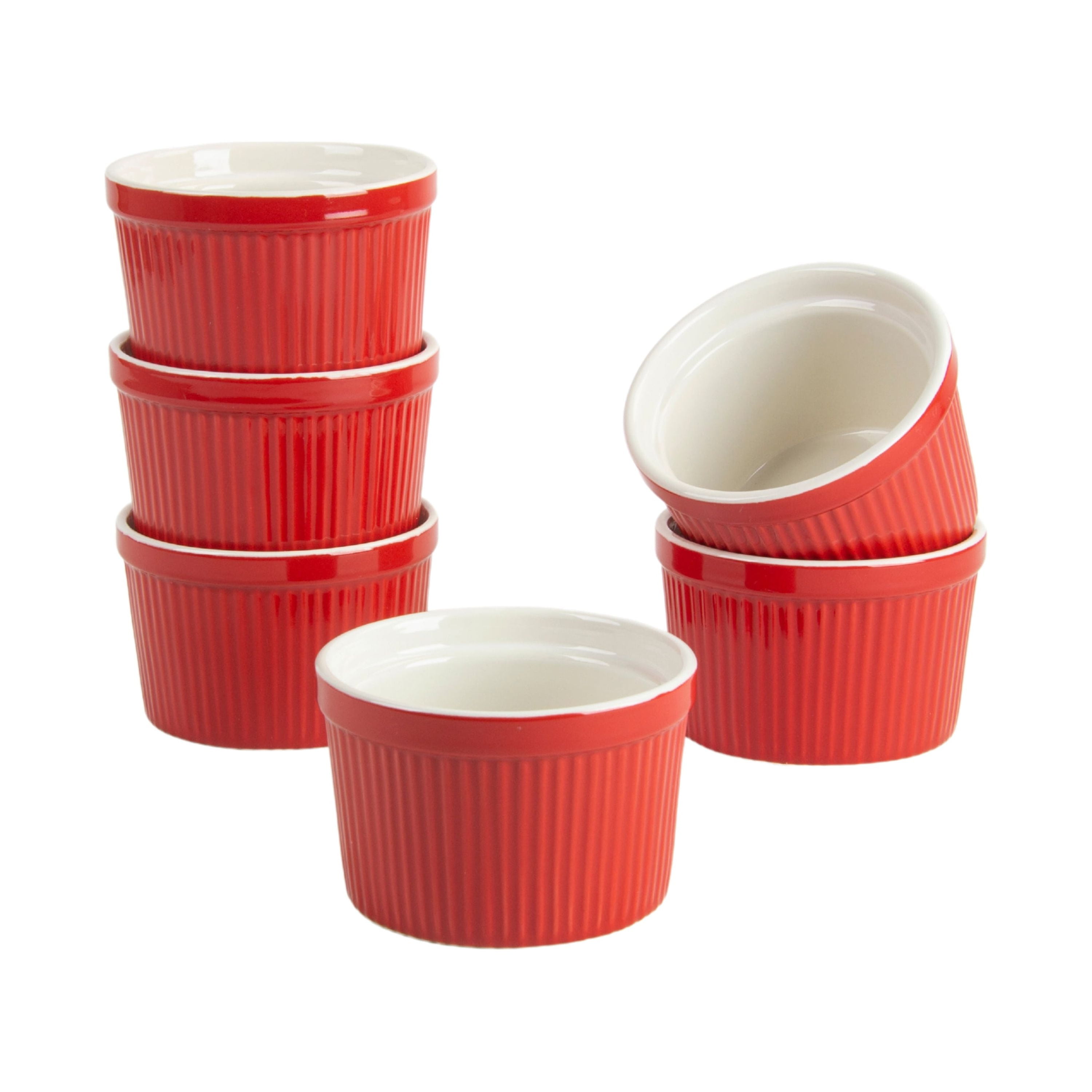 10 Strawberry Street Roma 10 oz Round Ramekin, Set of 6 - Walmart.com