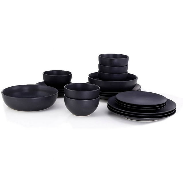10 Strawberry Street Round Dinnerware Set, 20-Piece - Walmart.com