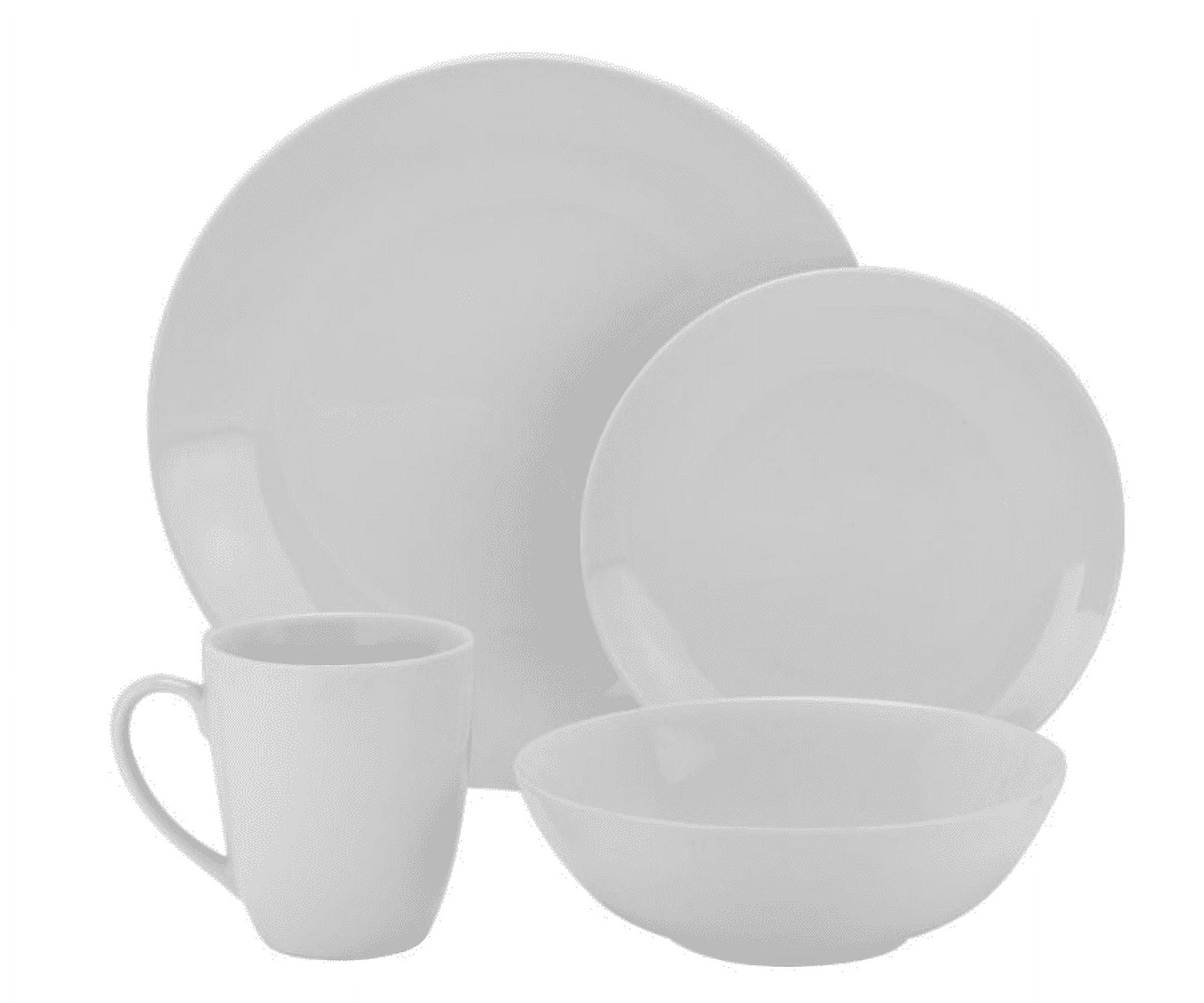 10 Strawberry Street SM-1600-CP-SW Coupe Dinnerware 16-piece Set ...