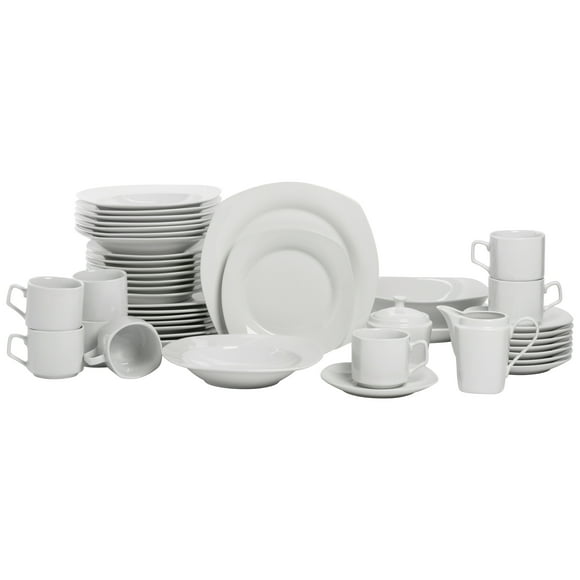 White Square Dinnerware