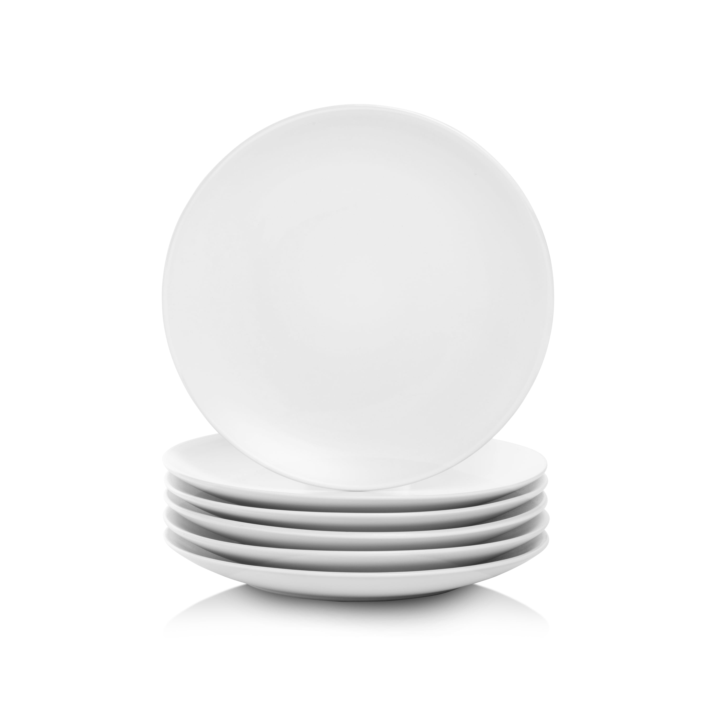 10 Strawberry Street Wazee Matte Salad Plate, Set of 6 - Walmart.com
