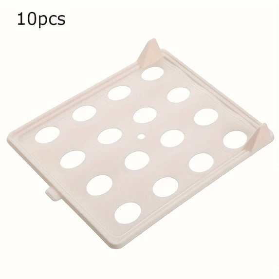 10 Sturdy Plastic Collapsible Storage Boxes, Stackable Containers for ...