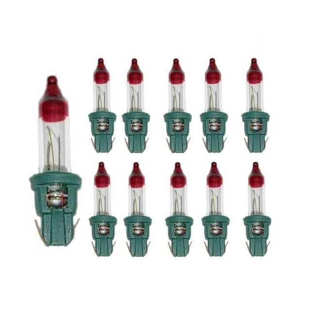 10 Style D Mini Bulb Flashers Christmas Tree Lights Replacement Bulbs 2 ...